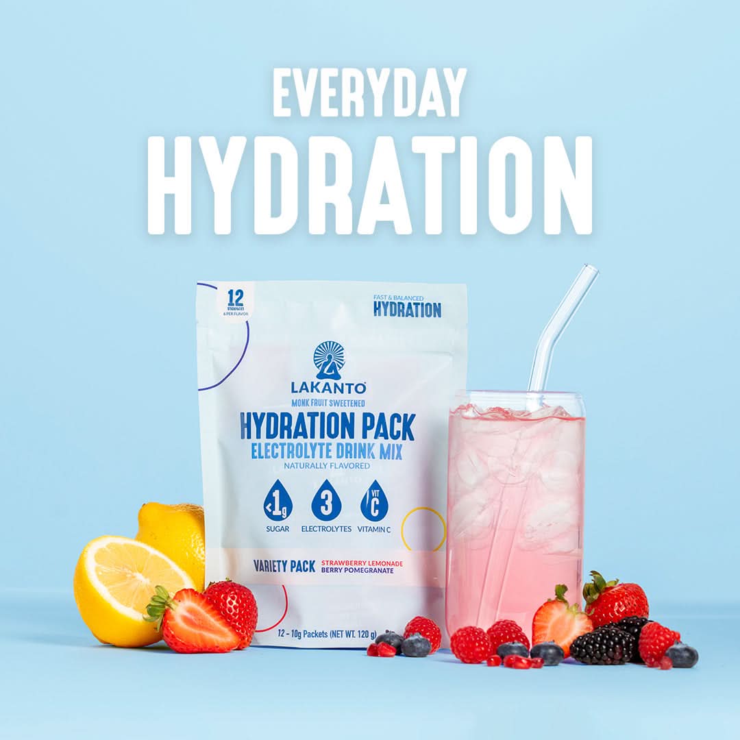 Hydration Pack Electrolyte Drink Mix - Variety Pack – Lakanto USA