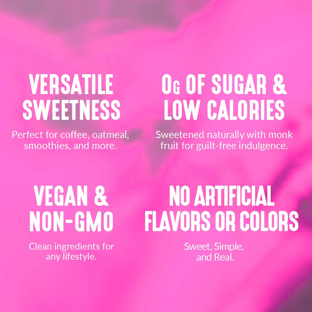 Simple Flavoring Syrup Raspberry – Copyright Saraya USA, Inc. DBA Lakanto