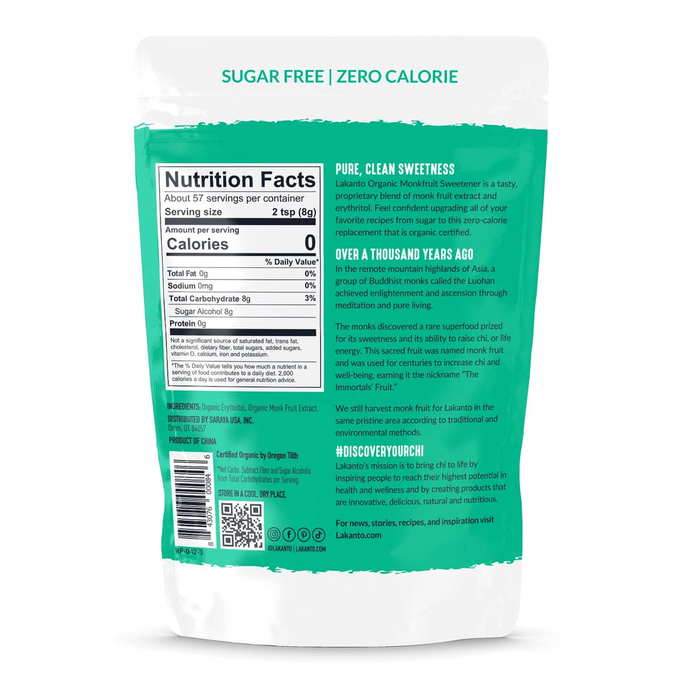 Organic Monkfruit Sweetener | Lakanto – Lakanto USA
