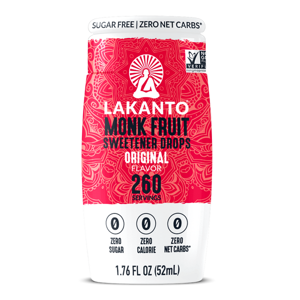 Sugar-Free Liquid Monkfruit Extract Drops | Lakanto – Lakanto USA