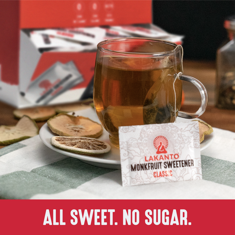 Classic Monkfruit Sweetener 2:1 Packets | Lakanto – Copyright Saraya ...