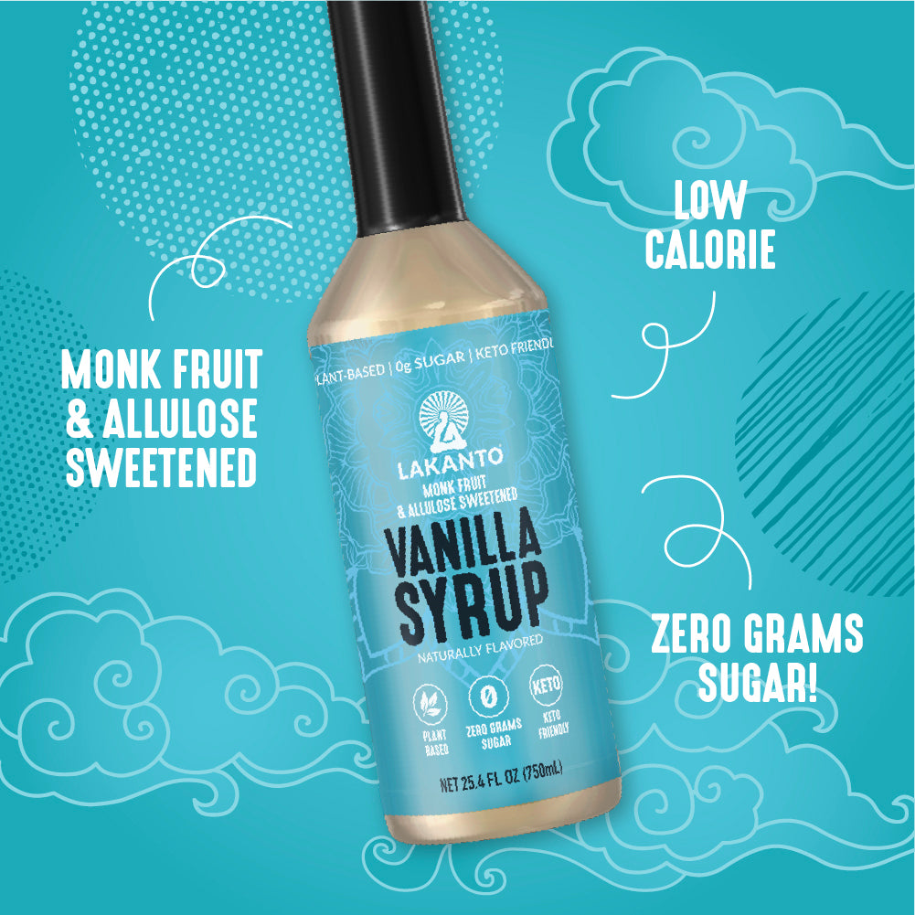 Simple Flavoring Syrup Vanilla – Copyright Saraya USA, Inc. DBA Lakanto