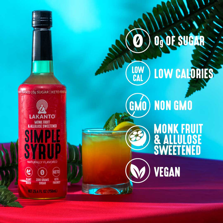 Simple Flavoring Syrup Original – Copyright Saraya USA, Inc. DBA Lakanto