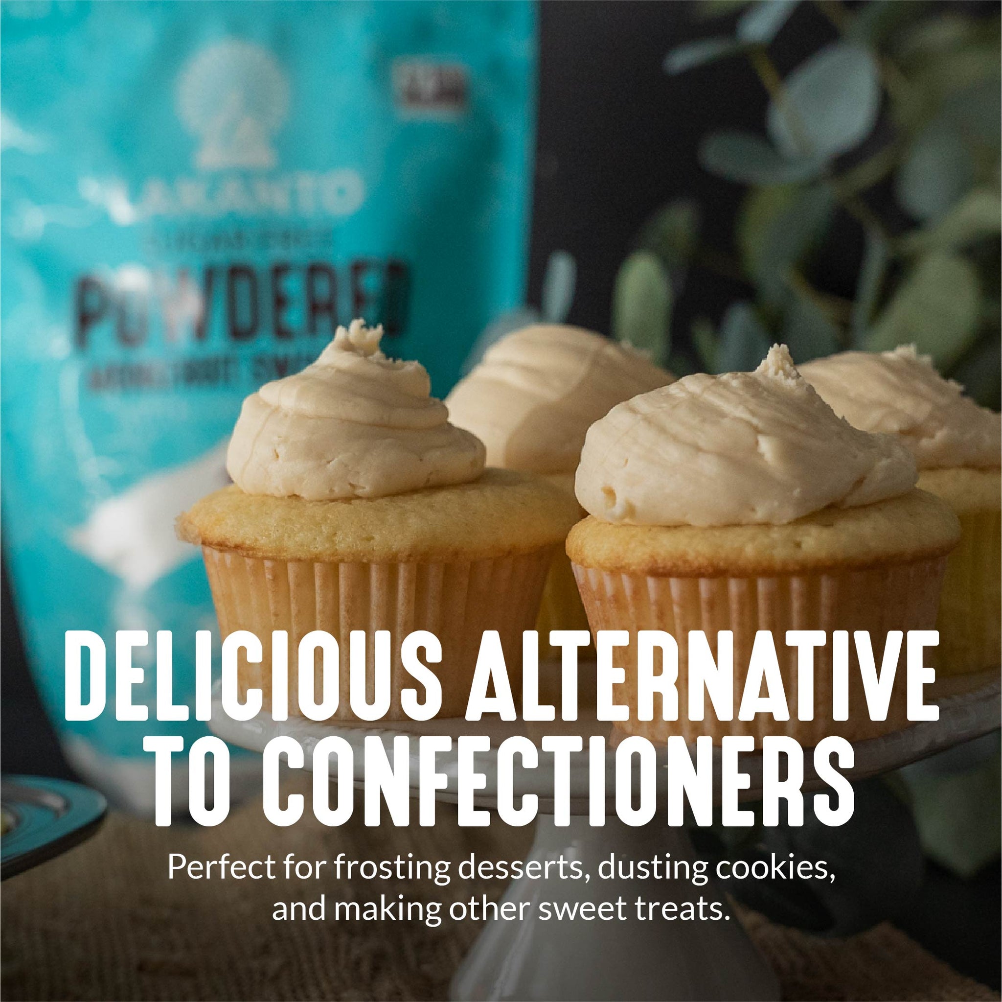 Powdered Monkfruit and Erythritol Sweetener - Powdered Sugar Replaceme ...